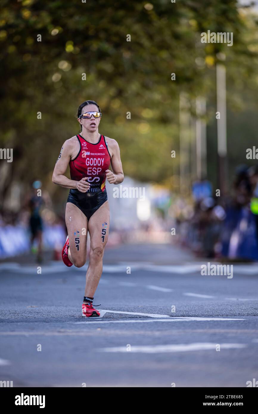 Anna Godoy Contreras participating in Pontevedra in the 2023 World ...