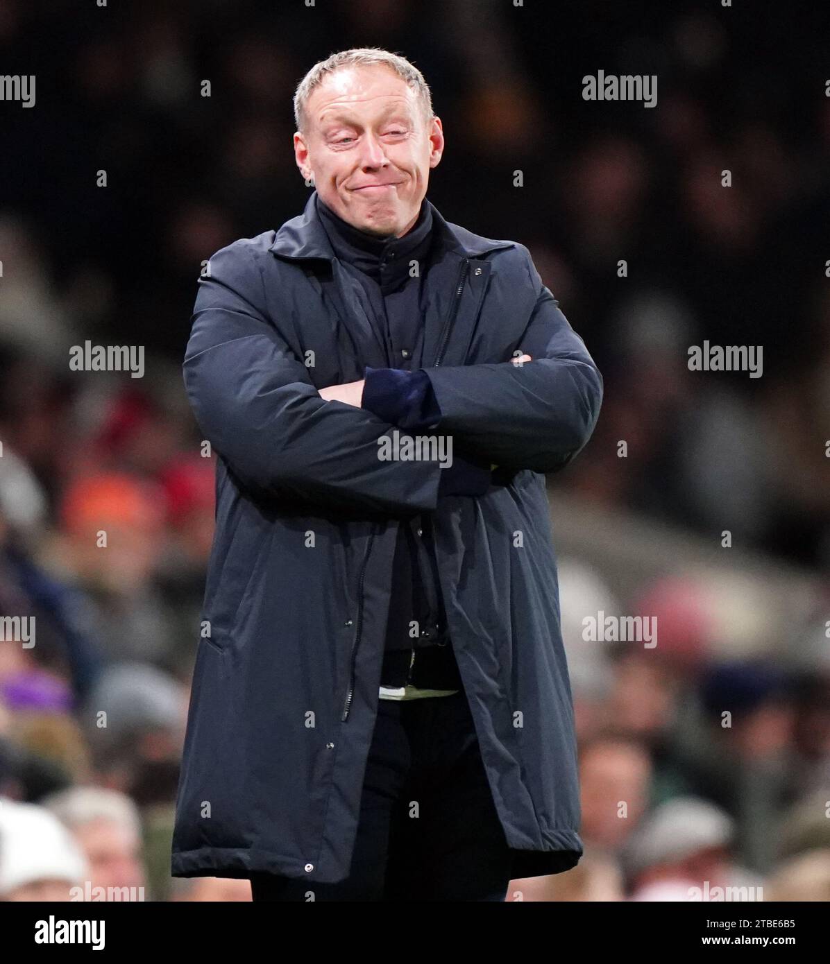 Nottingham Forest manager Steve Cooper during the Premier League match ...
