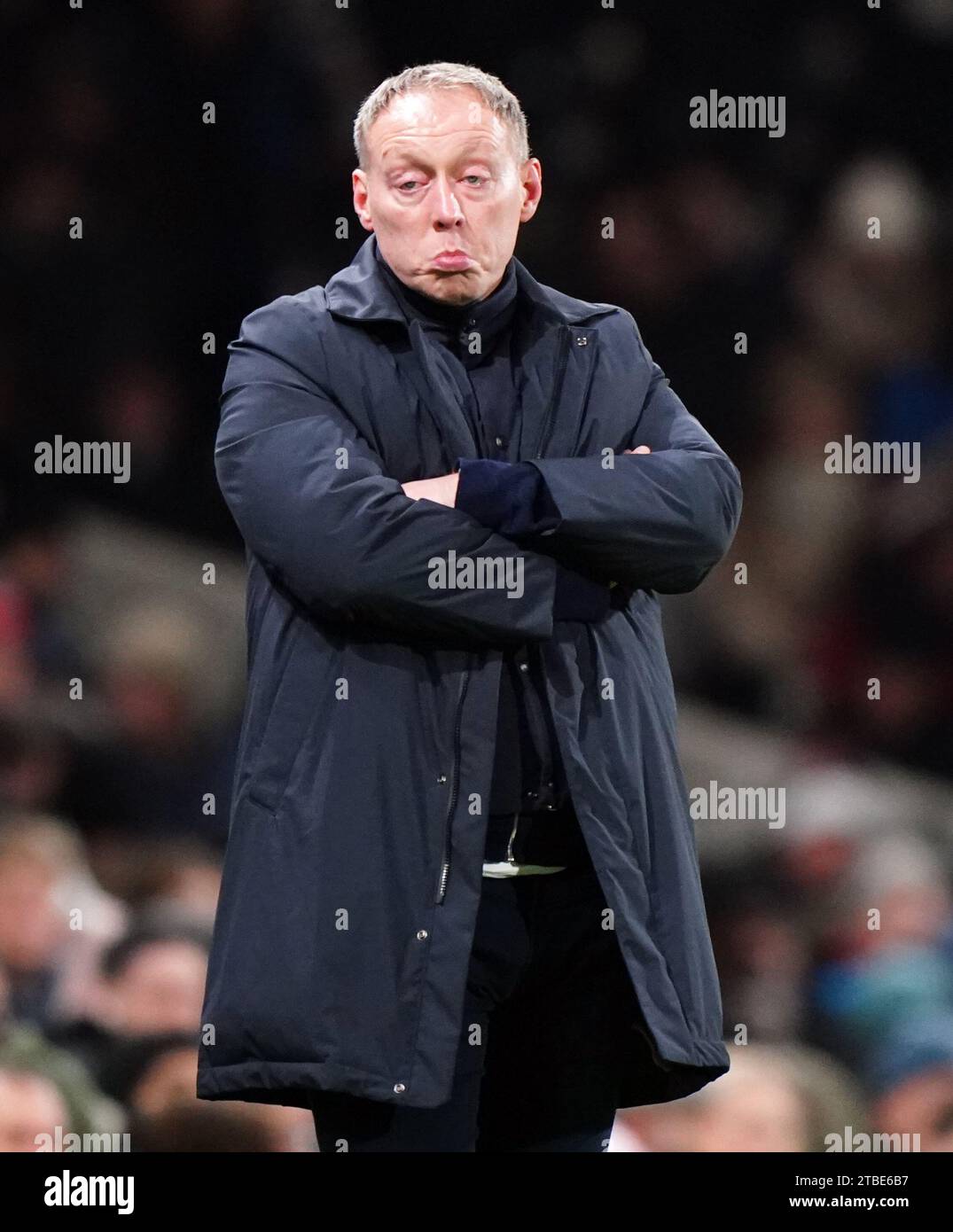 Nottingham Forest manager Steve Cooper during the Premier League match ...