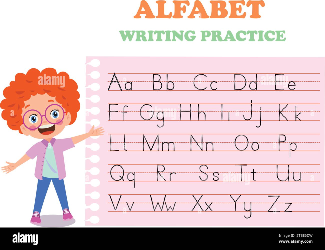 Alphabet letters tracing worksheet with all alphabet letters. Basic ...