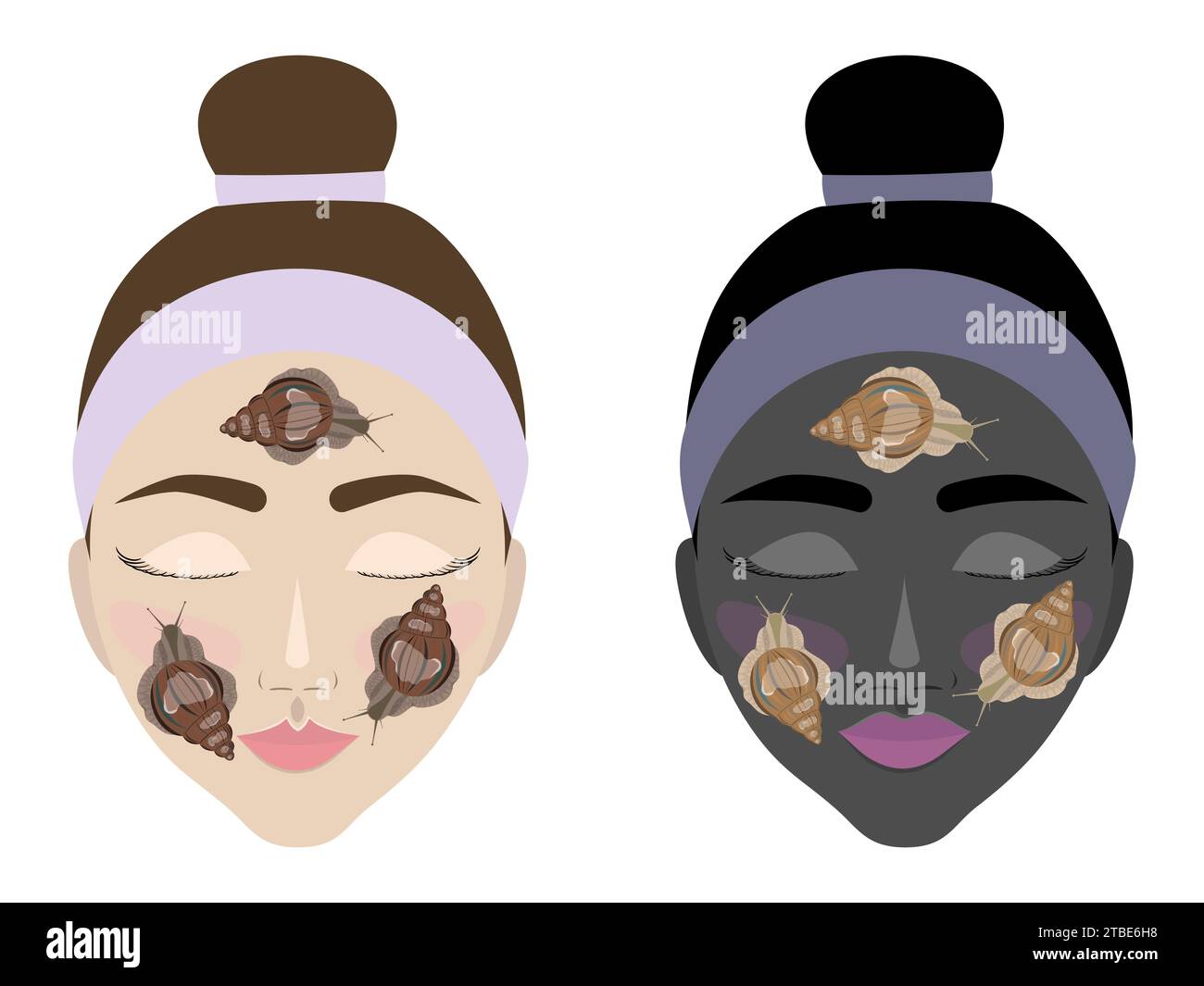 People with burn skin Stock Vector Images - Alamy