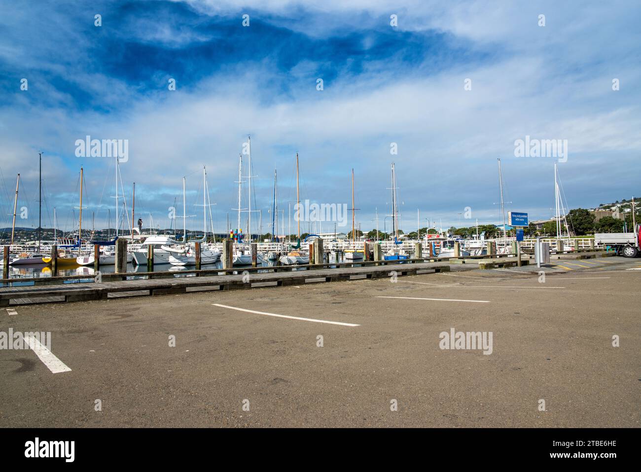 Automotive backplate or background, marina carpark Stock Photo - Alamy