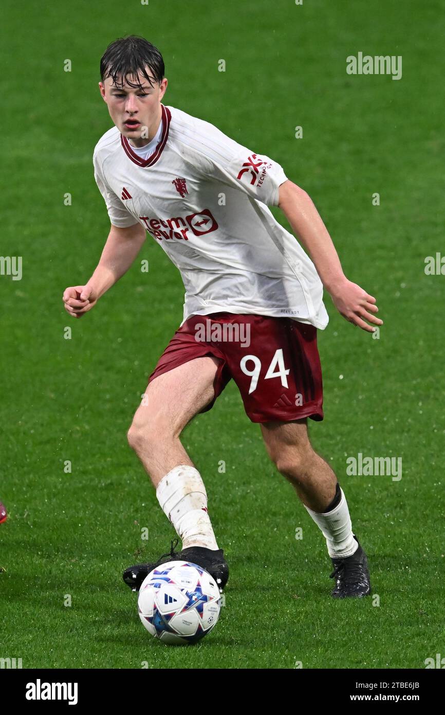 ISTANBUL - Jayce Fitzgerald of Manchester United FC U19 during the UEFA ...