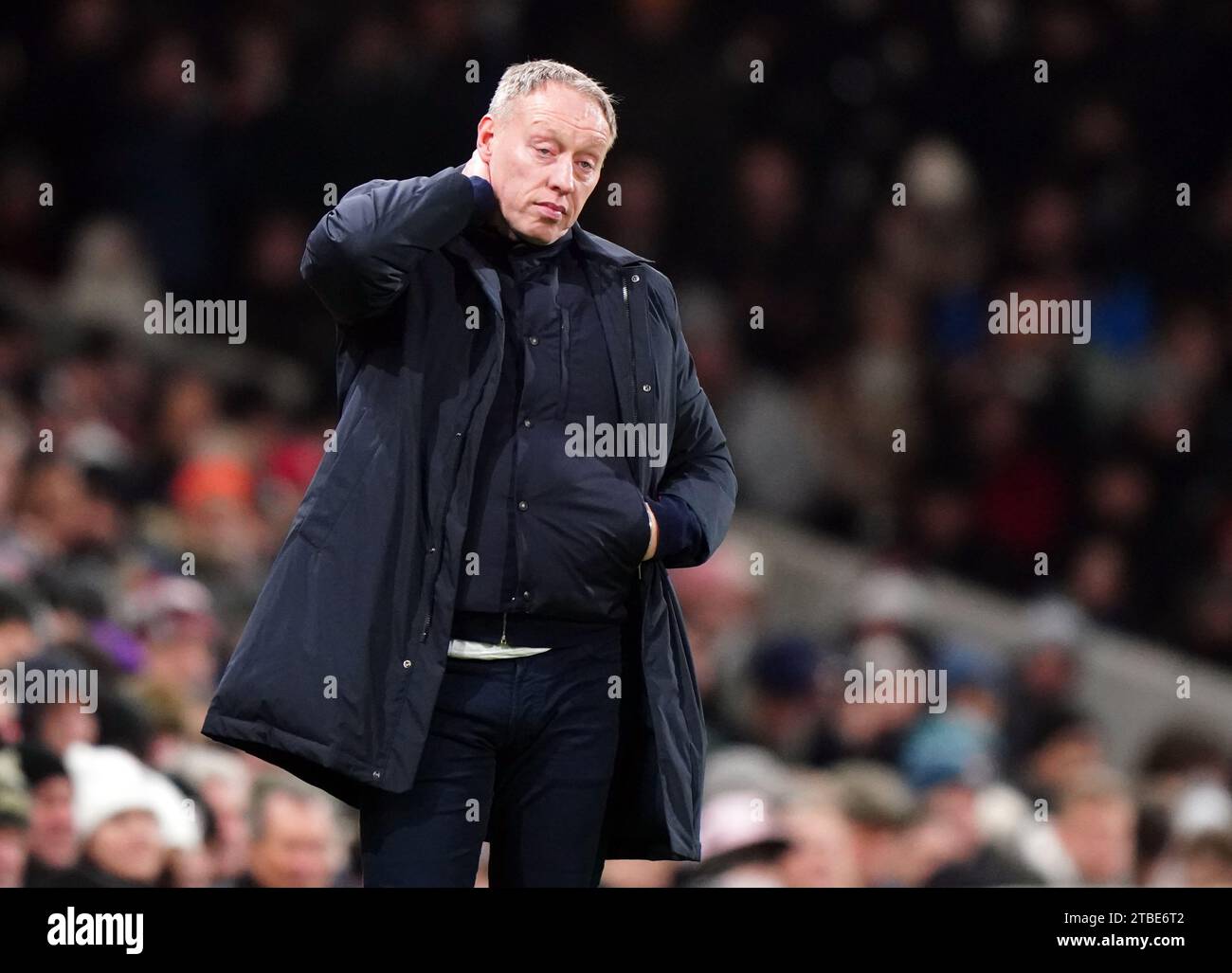 Nottingham Forest manager Steve Cooper during the Premier League match ...