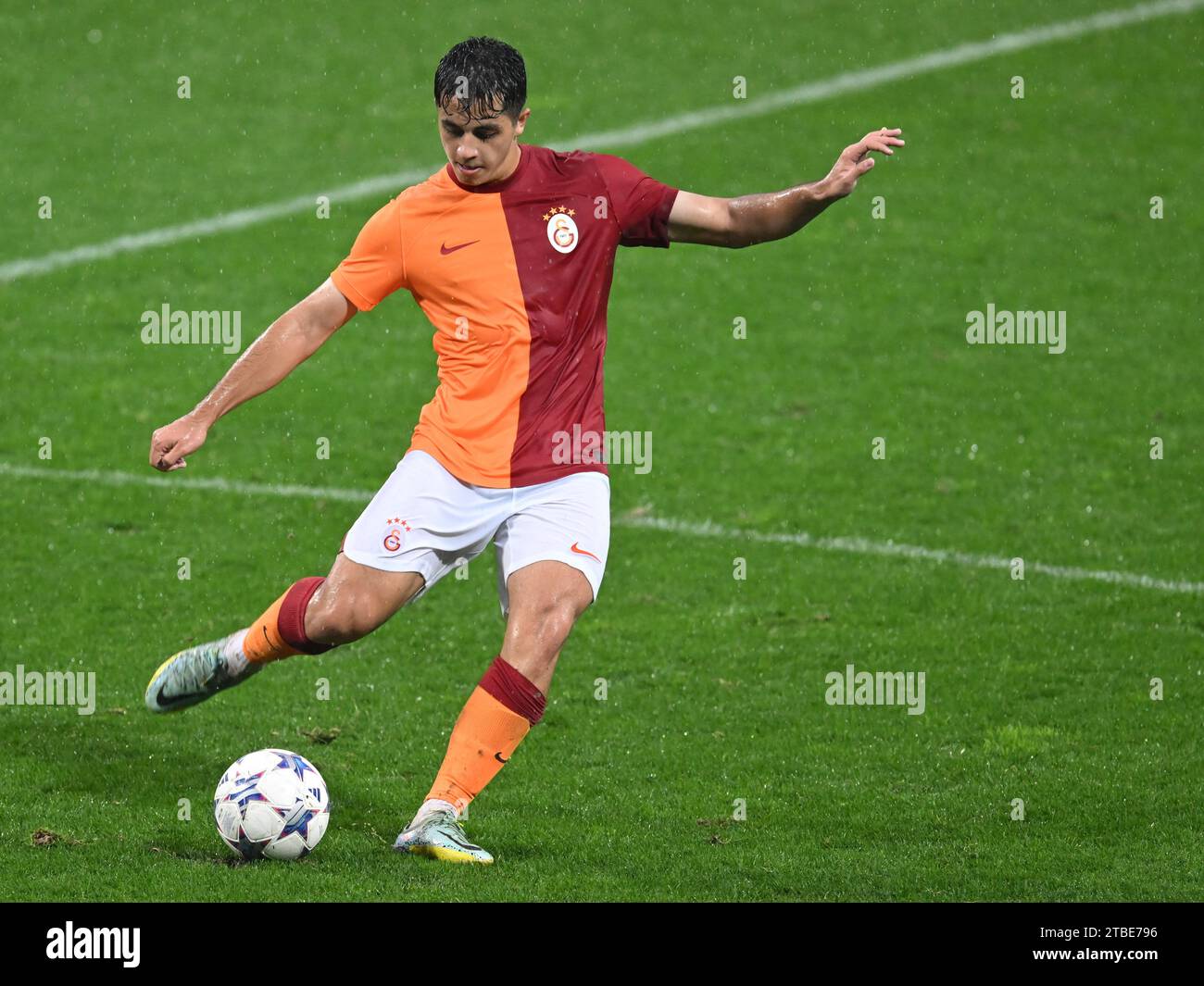 ISTANBUL - Eren Pasahan of Galatasaray U19 during the UEFA Youth League ...