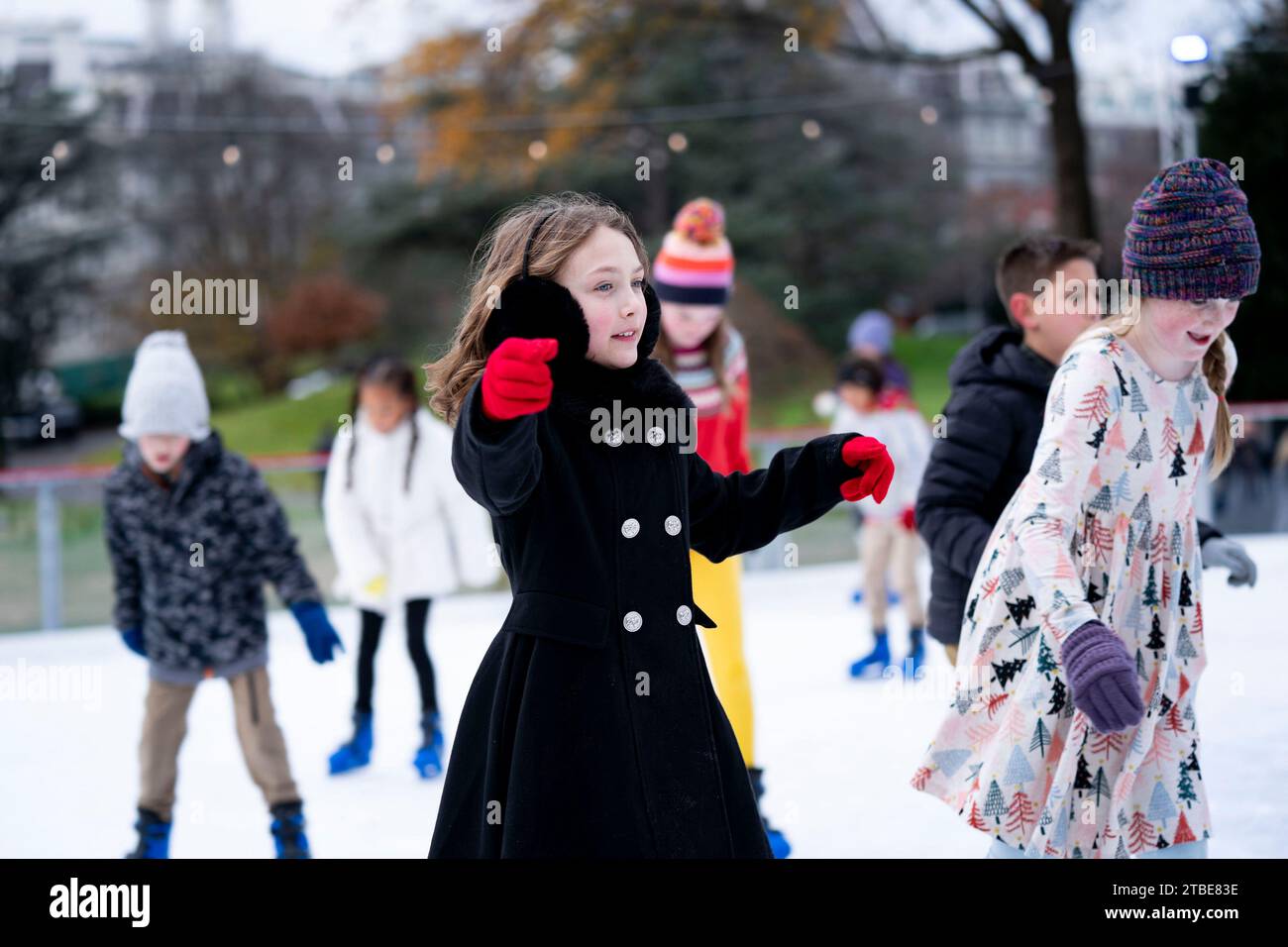 Washington, United States. 06th Dec, 2023. Children of local Marine ...