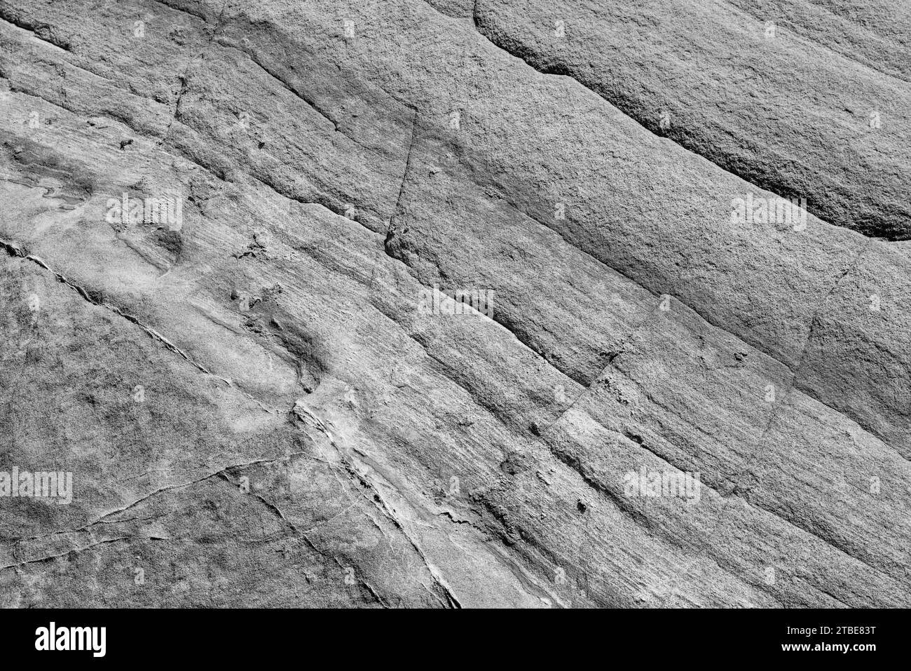 Photograph of the Yellow Rock area, a sandstone hill that's mostly ...