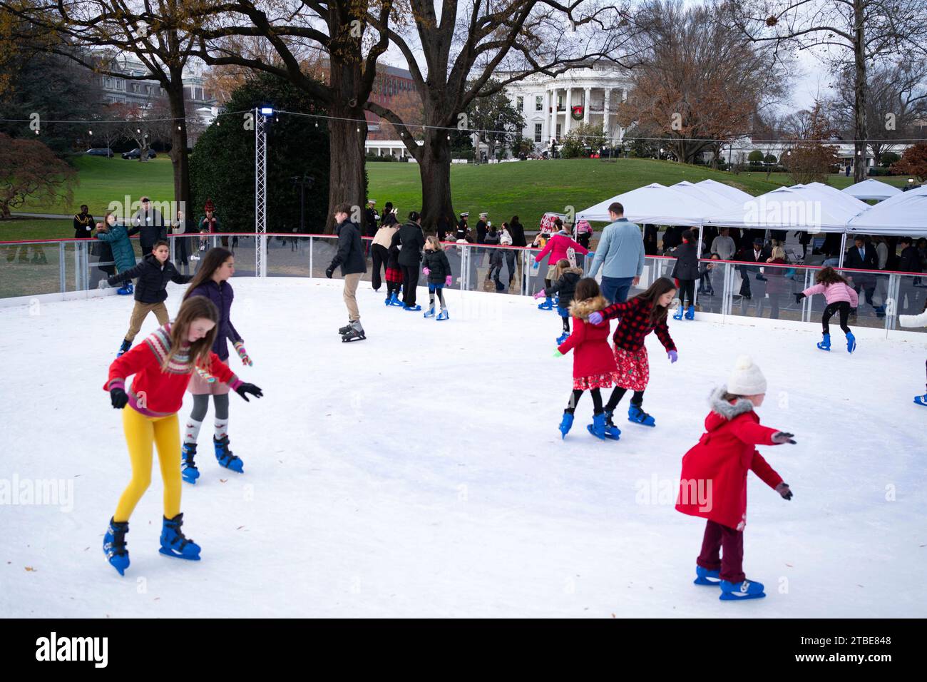 Washington, United States. 06th Dec, 2023. Children of local Marine ...