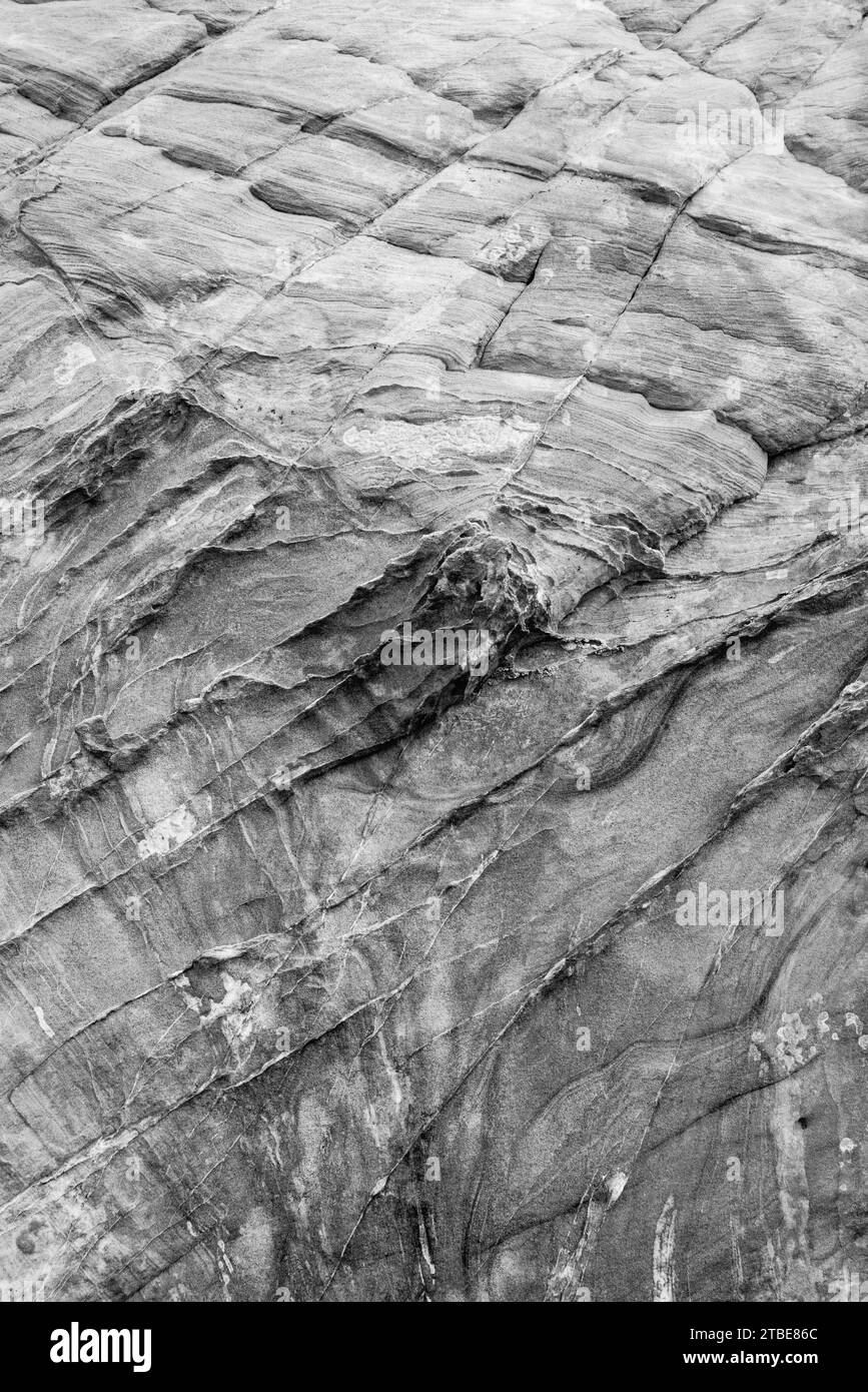 Photograph of the Yellow Rock area, a sandstone hill that's mostly ...