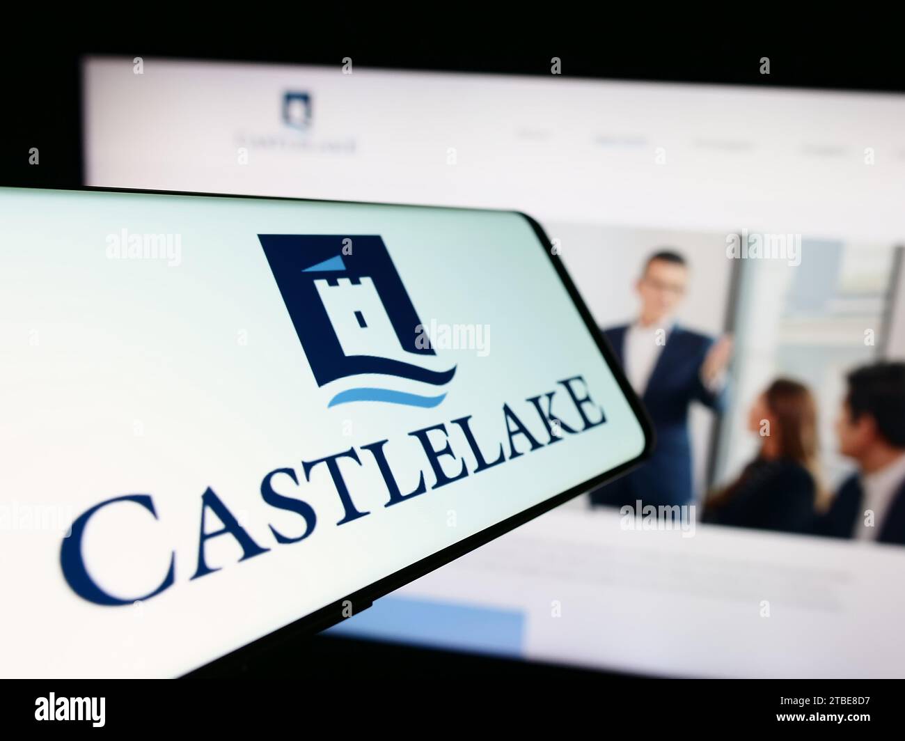Castlelake logo hi-res stock photography and images - Alamy