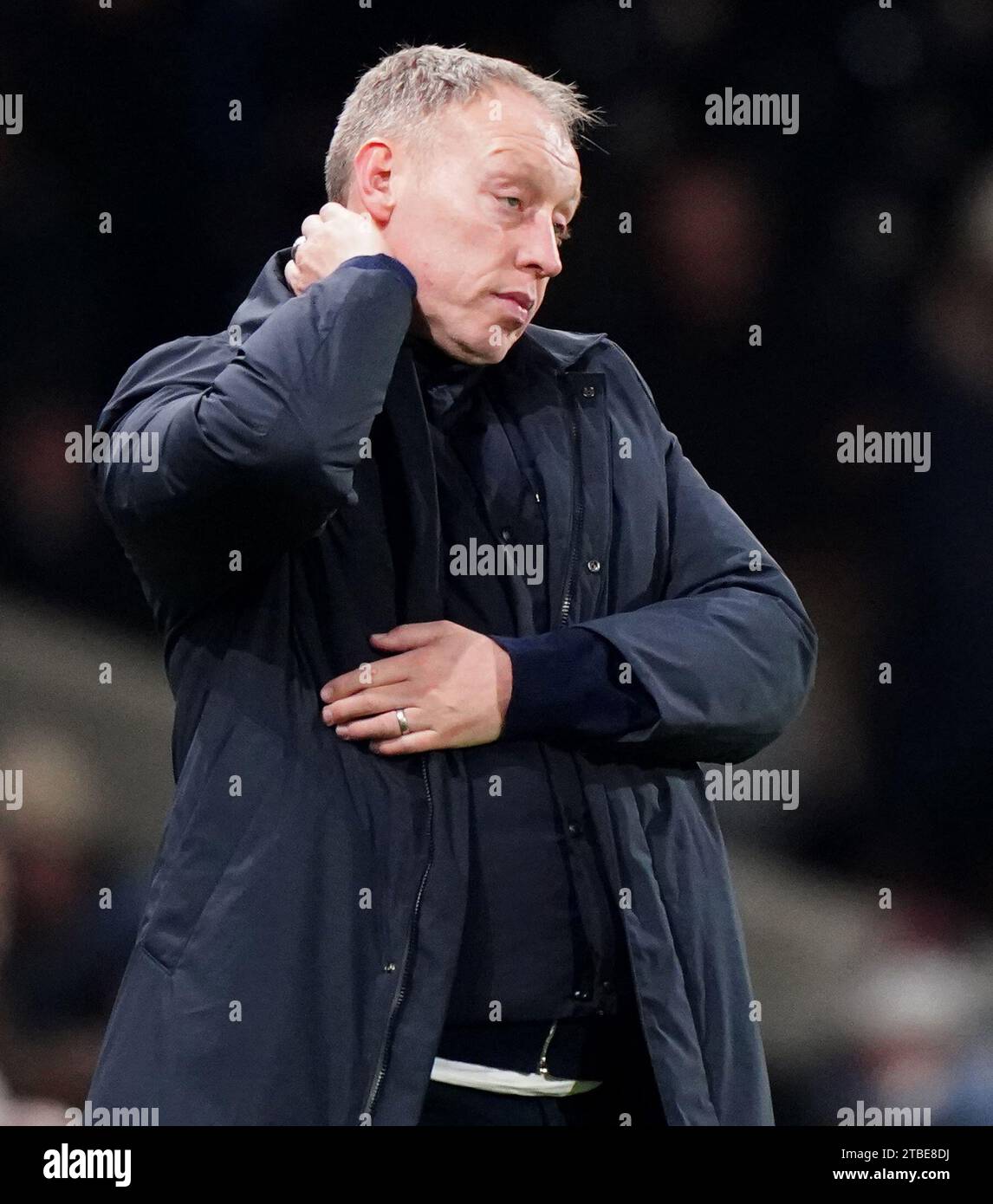 Nottingham Forest manager Steve Cooper during the Premier League match ...