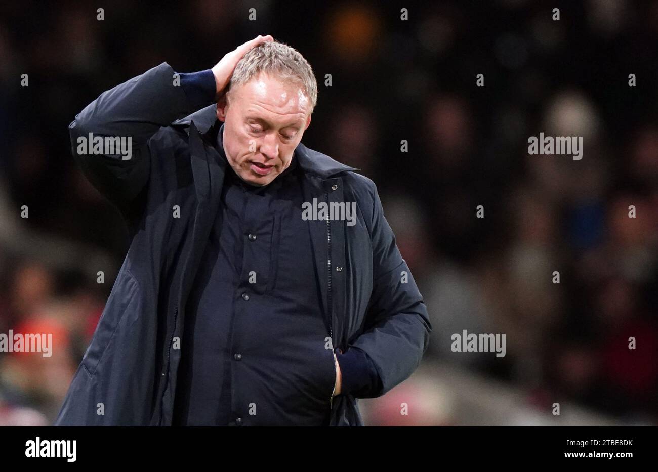 Nottingham Forest manager Steve Cooper during the Premier League match ...