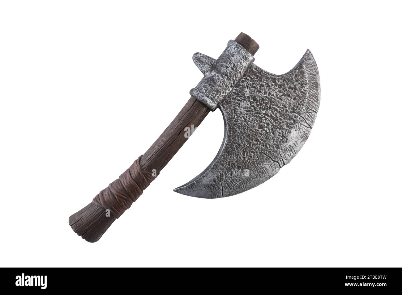 Medieval ax isolated on white background with clipping path Stock Photo ...