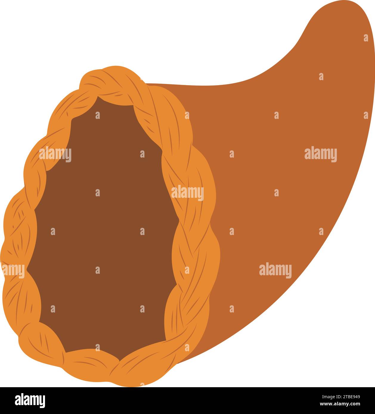 Isolated colored empty cornucopia icon Vector Stock Vector Image & Art ...