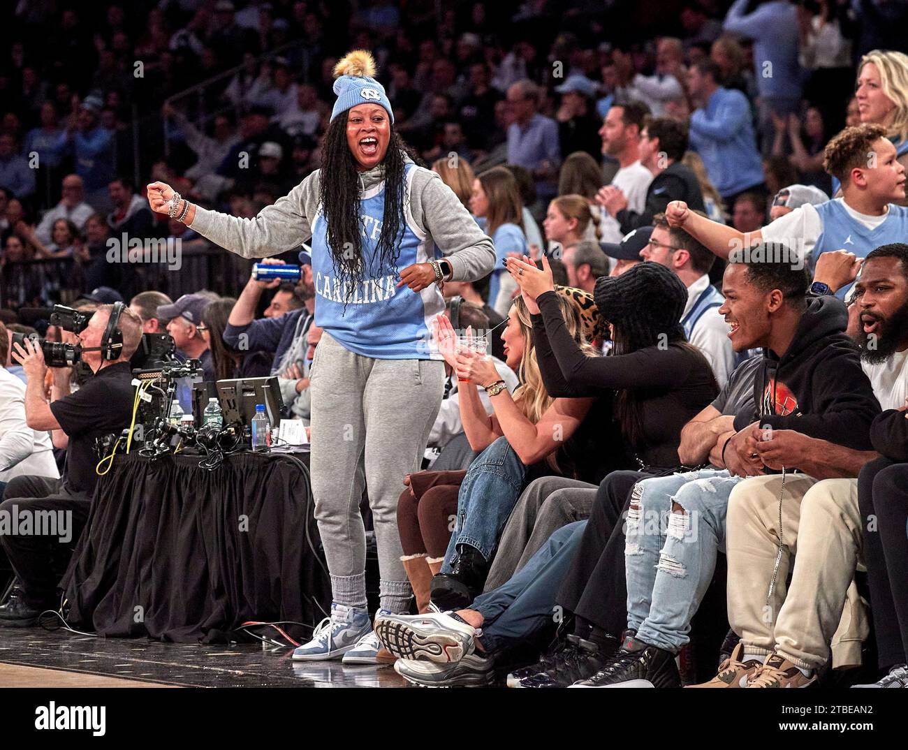 North Carolina Tar Heels fans during the Jimmy V Classic game against ...