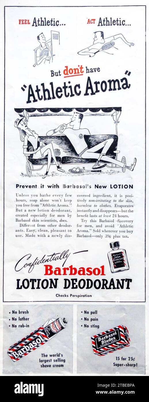 Deodorant advert hi-res stock photography and images - Alamy