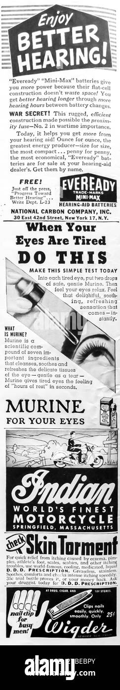 Magazine ads hi-res stock photography and images - Alamy