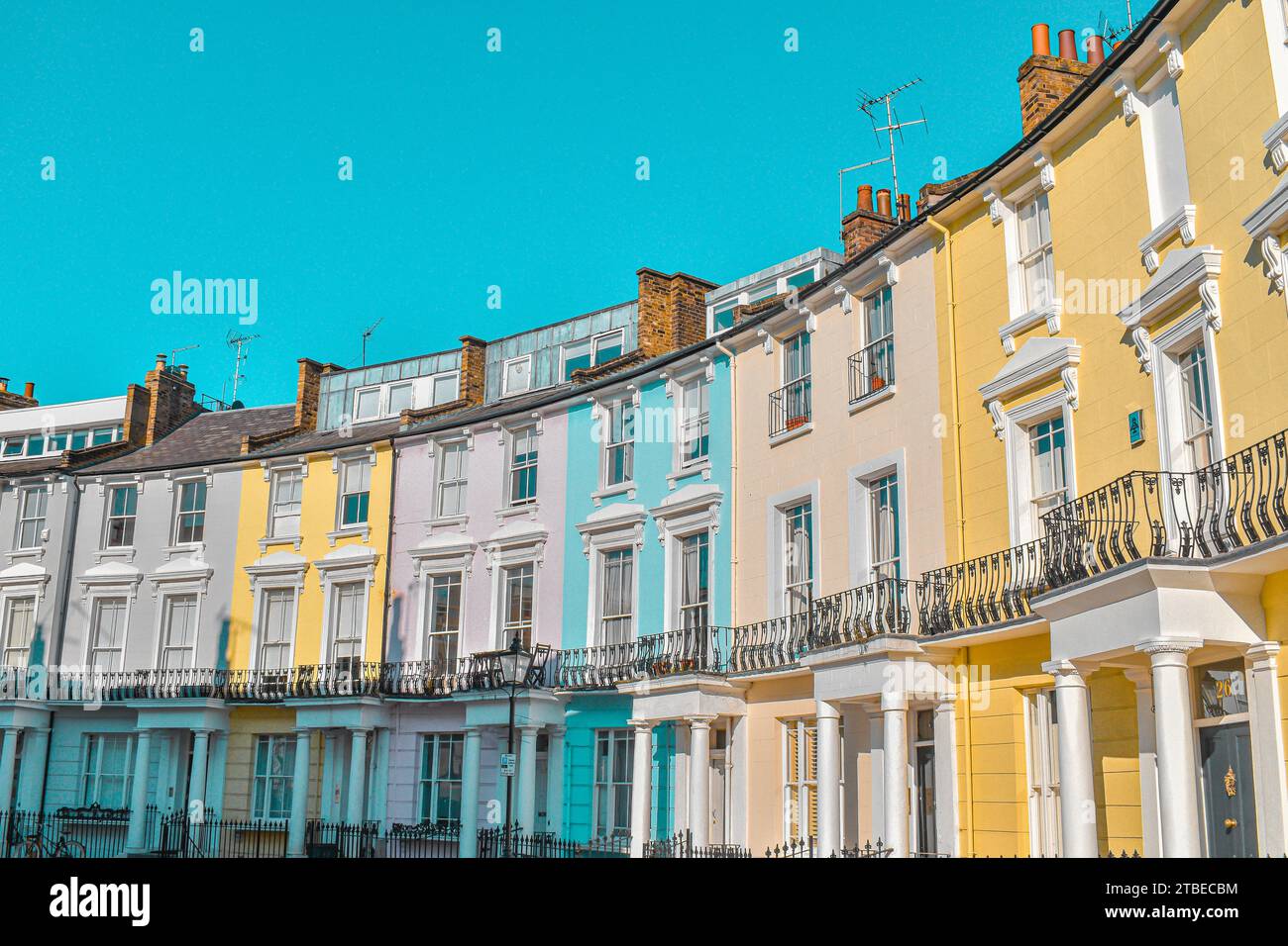 Charming symmetry in the heart of Primrose Hill, London. These iconic ...