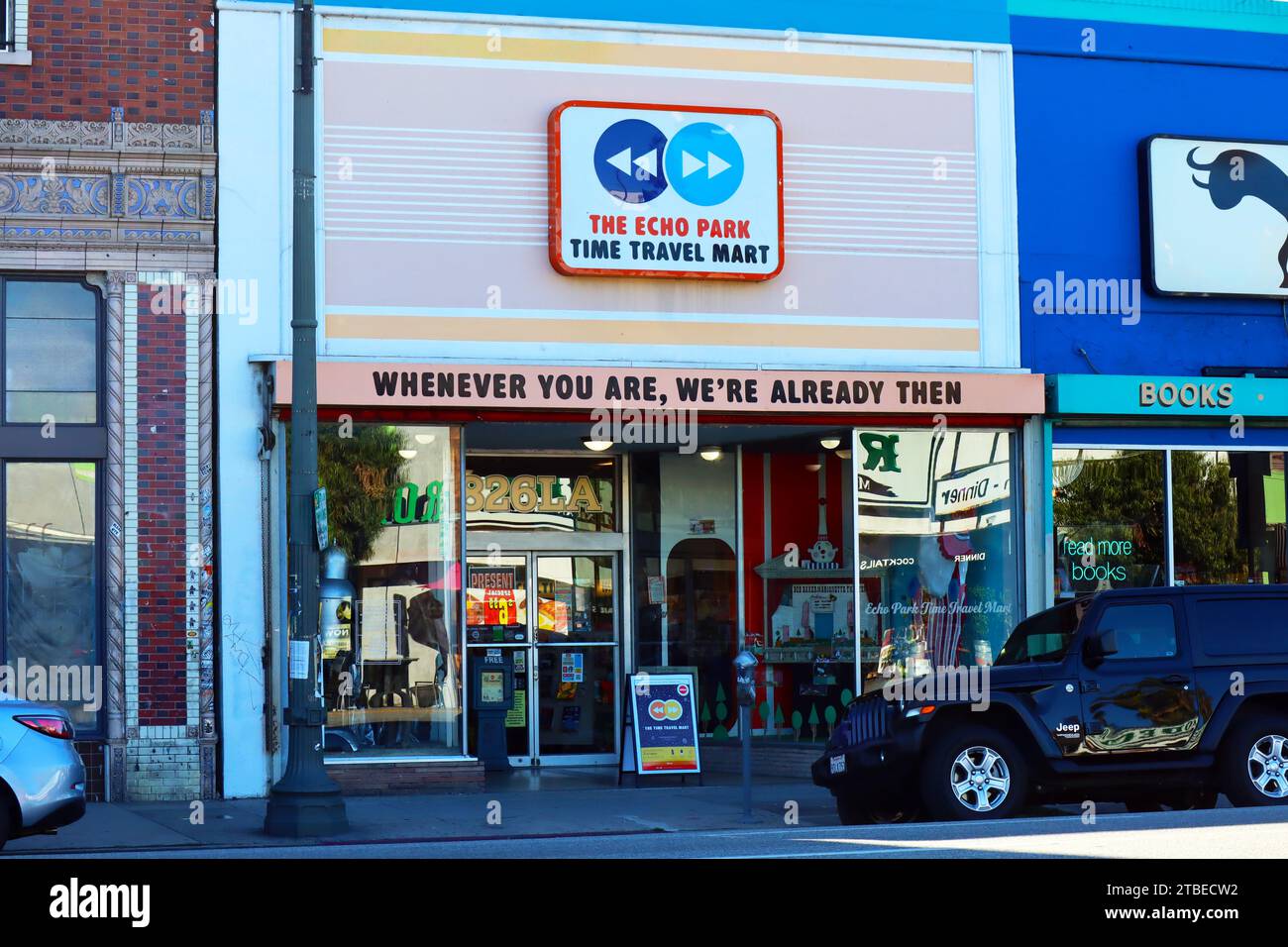 Los Angeles, California,The Echo Park Time Travel Mart. Non-profit Time ...