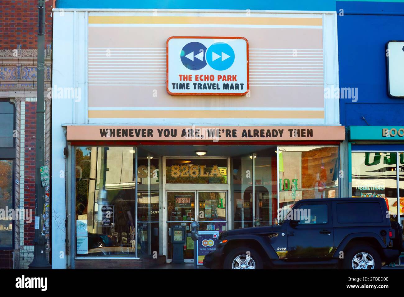 Los Angeles, California,The Echo Park Time Travel Mart. Non-profit Time ...