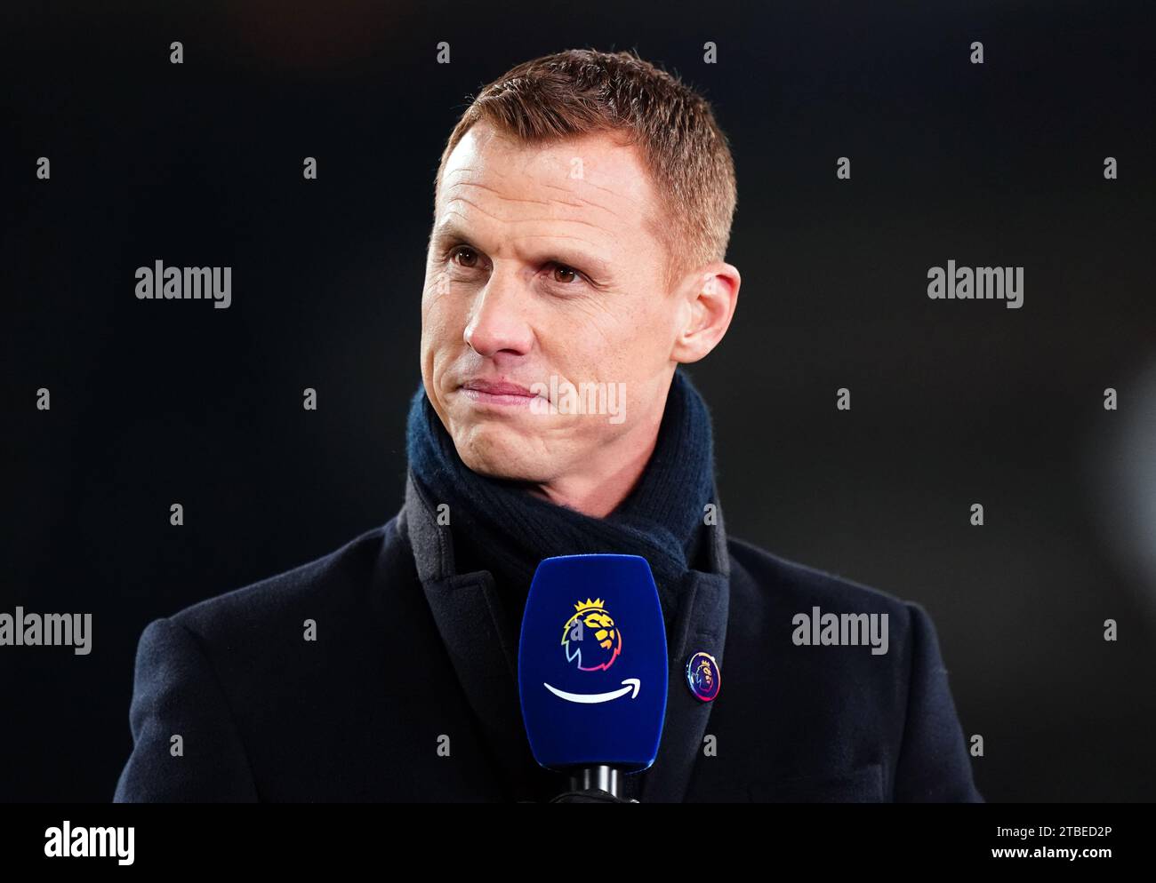 TV Pundit and former Fulham player, Steve Sidwell, following the ...