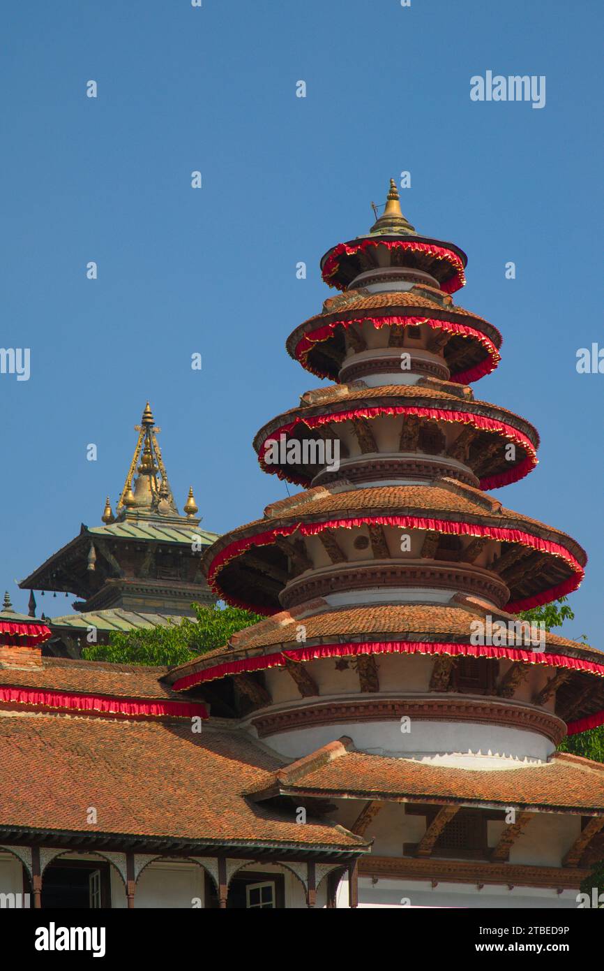 Nepal, Kathmandu, Hanuman Dhoka, Panch Mukhi, Hanuman Temple Stock ...