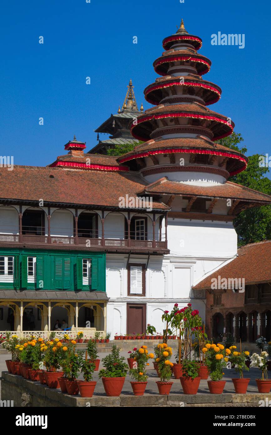Nepal, Kathmandu, Hanuman Dhoka, Nasal Chowk, Panch Mukhi, Hanuman ...