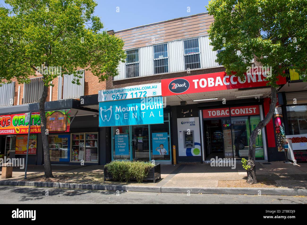 Australian tobacconist and dental surgery in Mt Druitt in Western ...