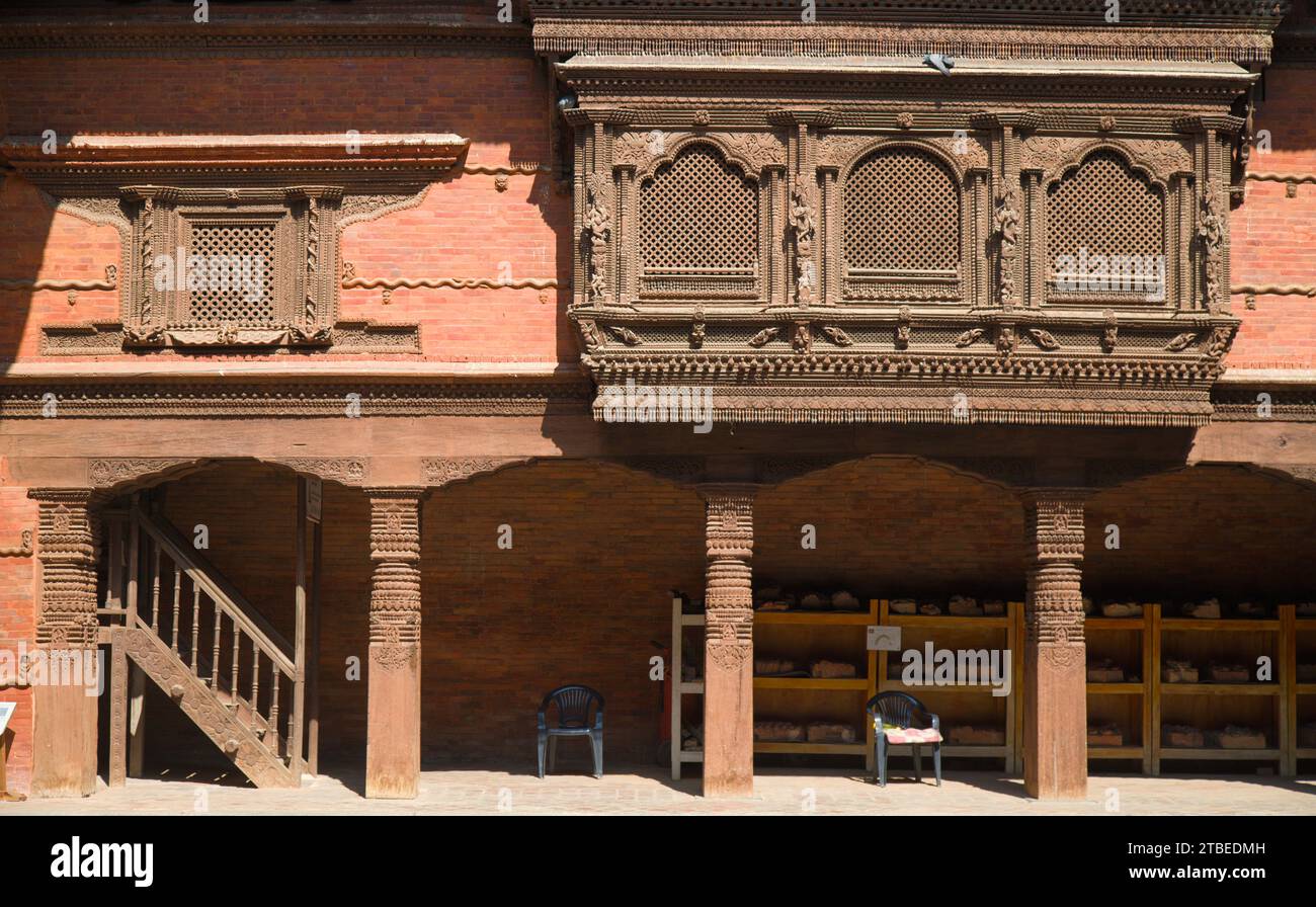 Nepal, Kathmandu, Hanuman Dhoka, Lohan Chowk Stock Photo - Alamy