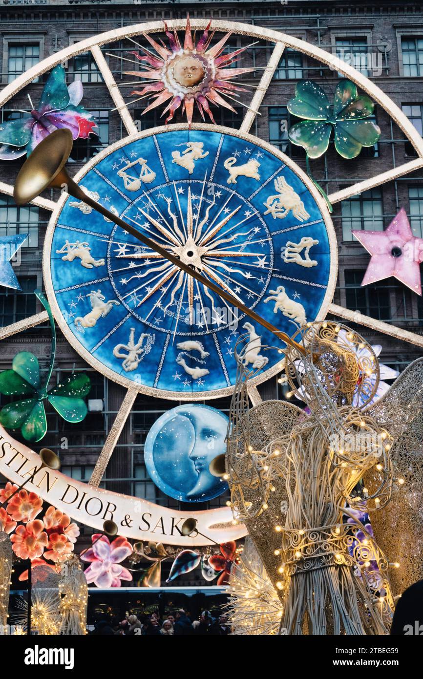 Christian Dior's carousel of dreams is the theme for the Saks Fifth ...