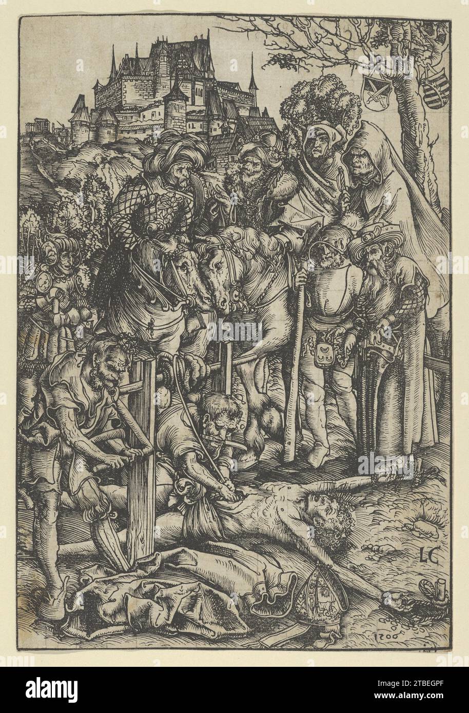 The Martyrdom of St. Erasmus 1927 by Lucas Cranach the Elder Stock ...