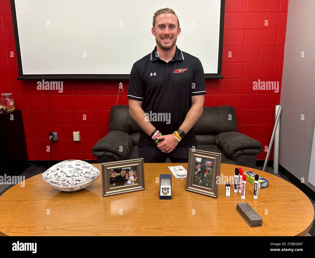 Austin Peay NCAA college football head coach Scotty Walden poses in the ...