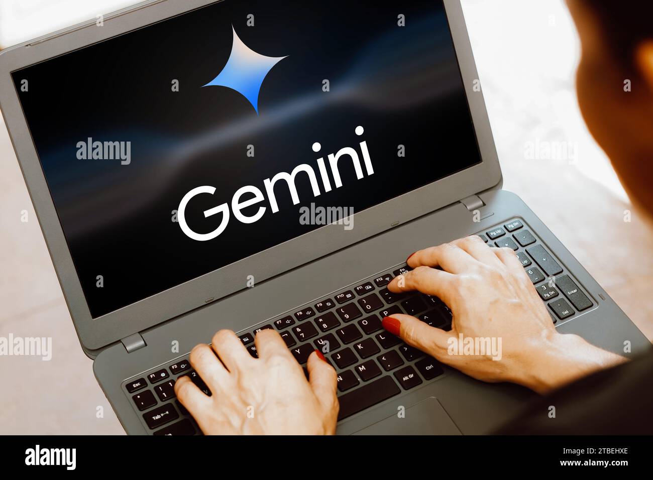 Brazil. 26th Sep, 2023. In this photo illustration, the Google Gemini ...