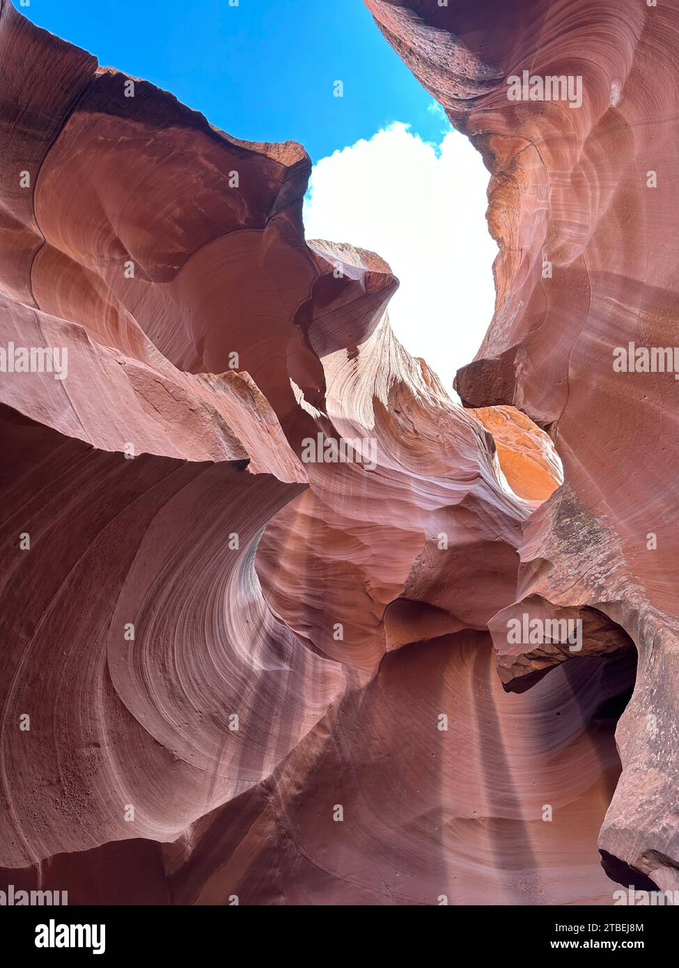 Photo of entrance of Navajo Upper Antelope Canyon within Lake Powell ...
