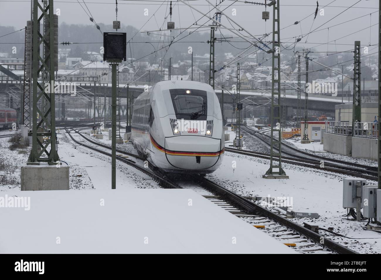 The new Wendlingen–Ulm line, part of the expansion and new construction ...