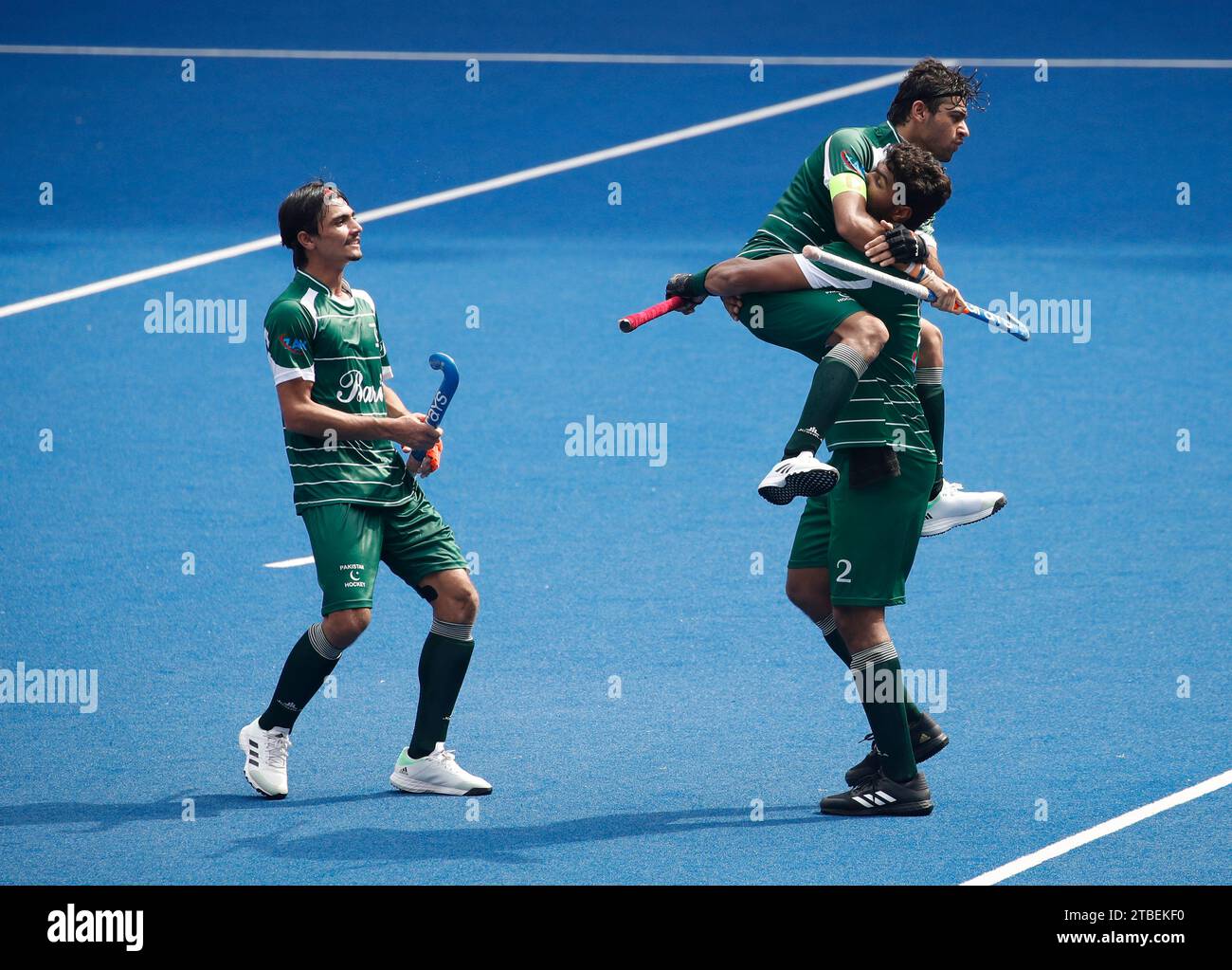 Pakistan team celebrate hi-res stock photography and images - Alamy