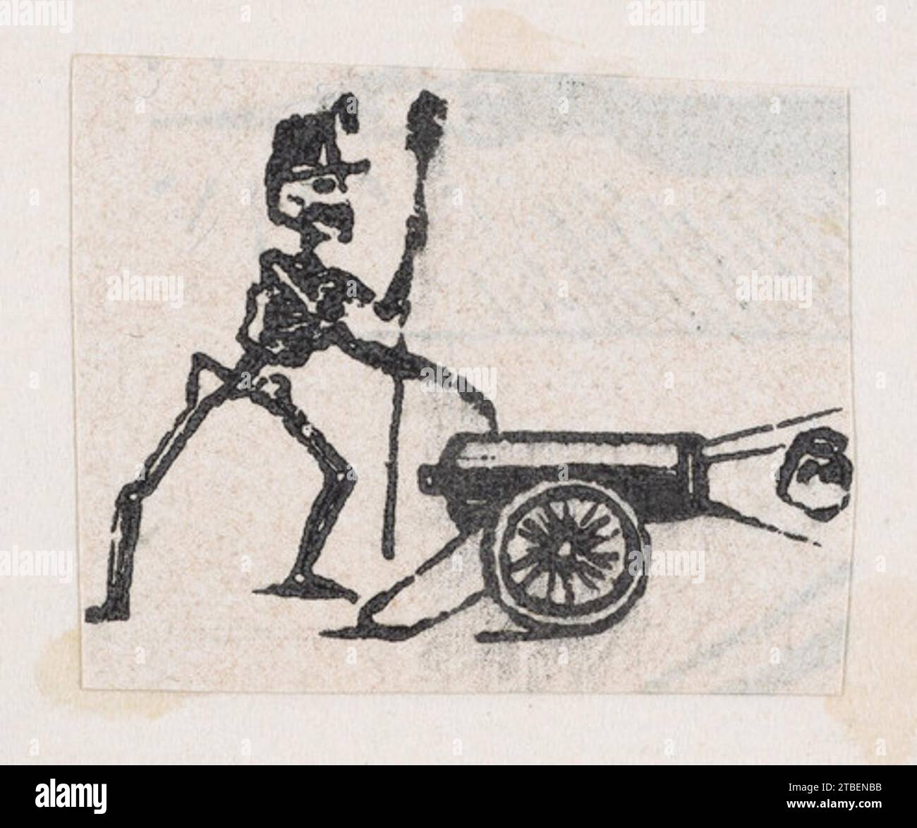 Skeleton firing a canon hi-res stock photography and images - Alamy