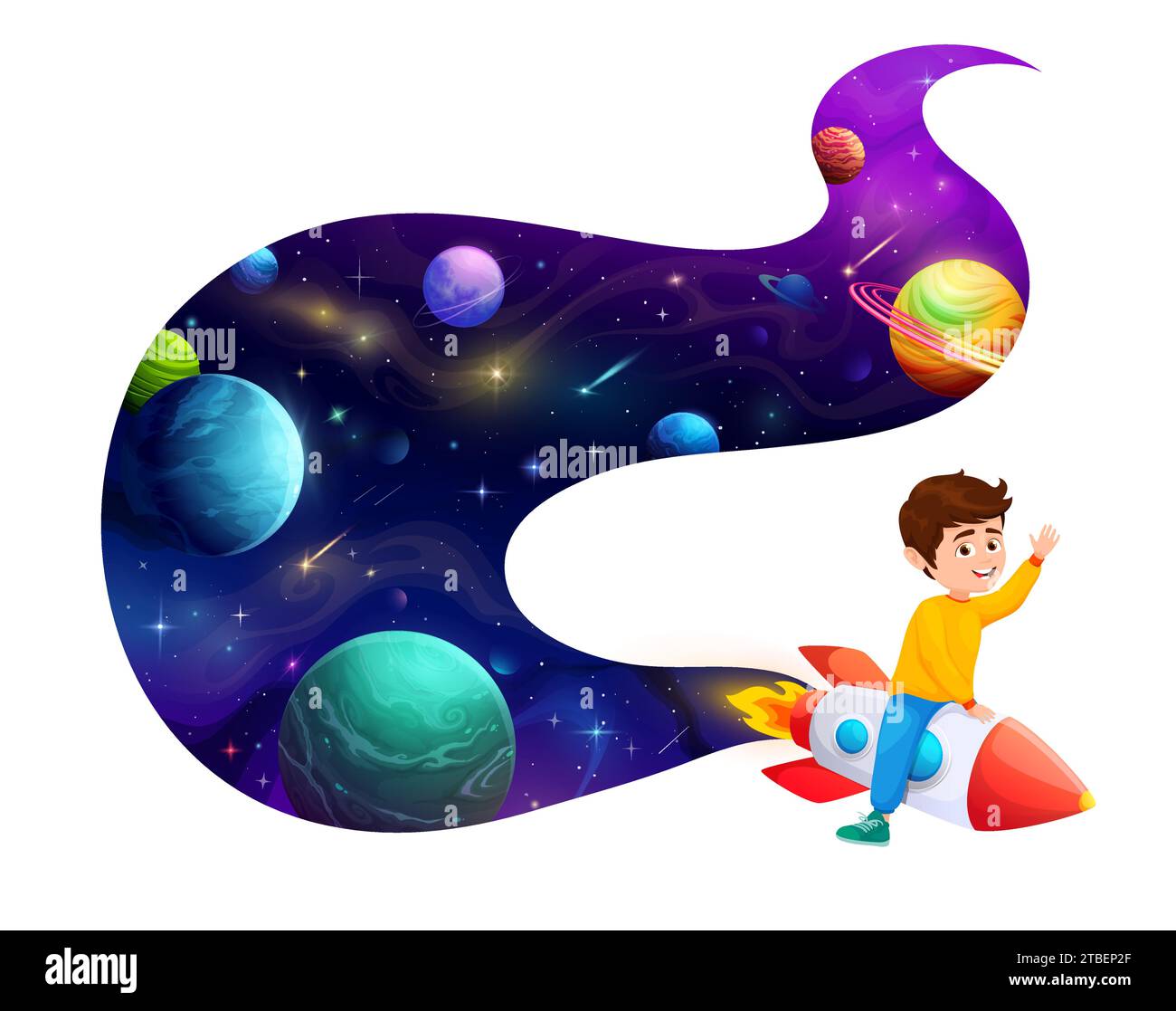 Child play spaceman Stock Vector Images - Alamy