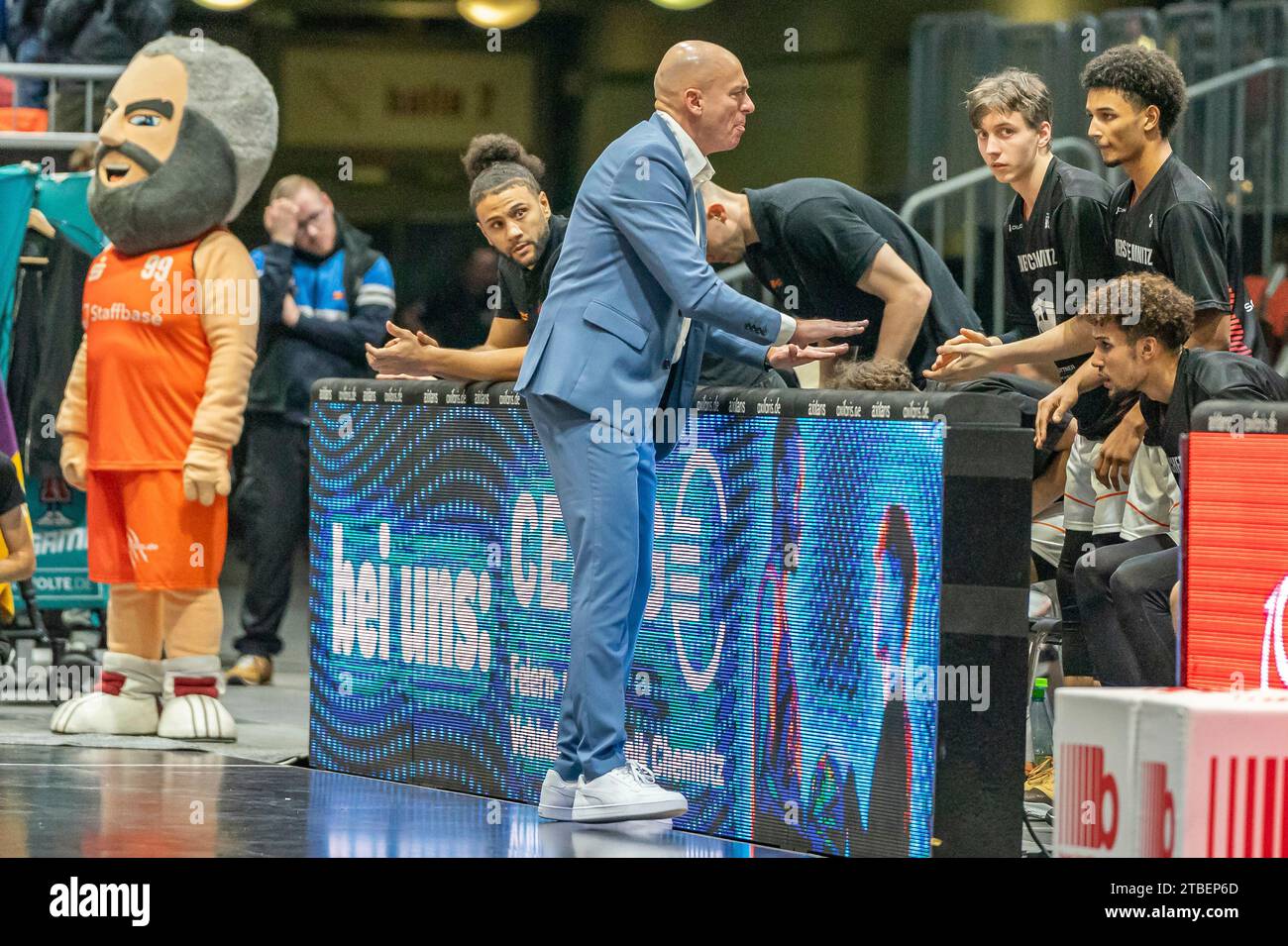 Chemnitz, Deutschland 06. Dezember 2023: FIBA Europe Cup - 2023/2024 ...