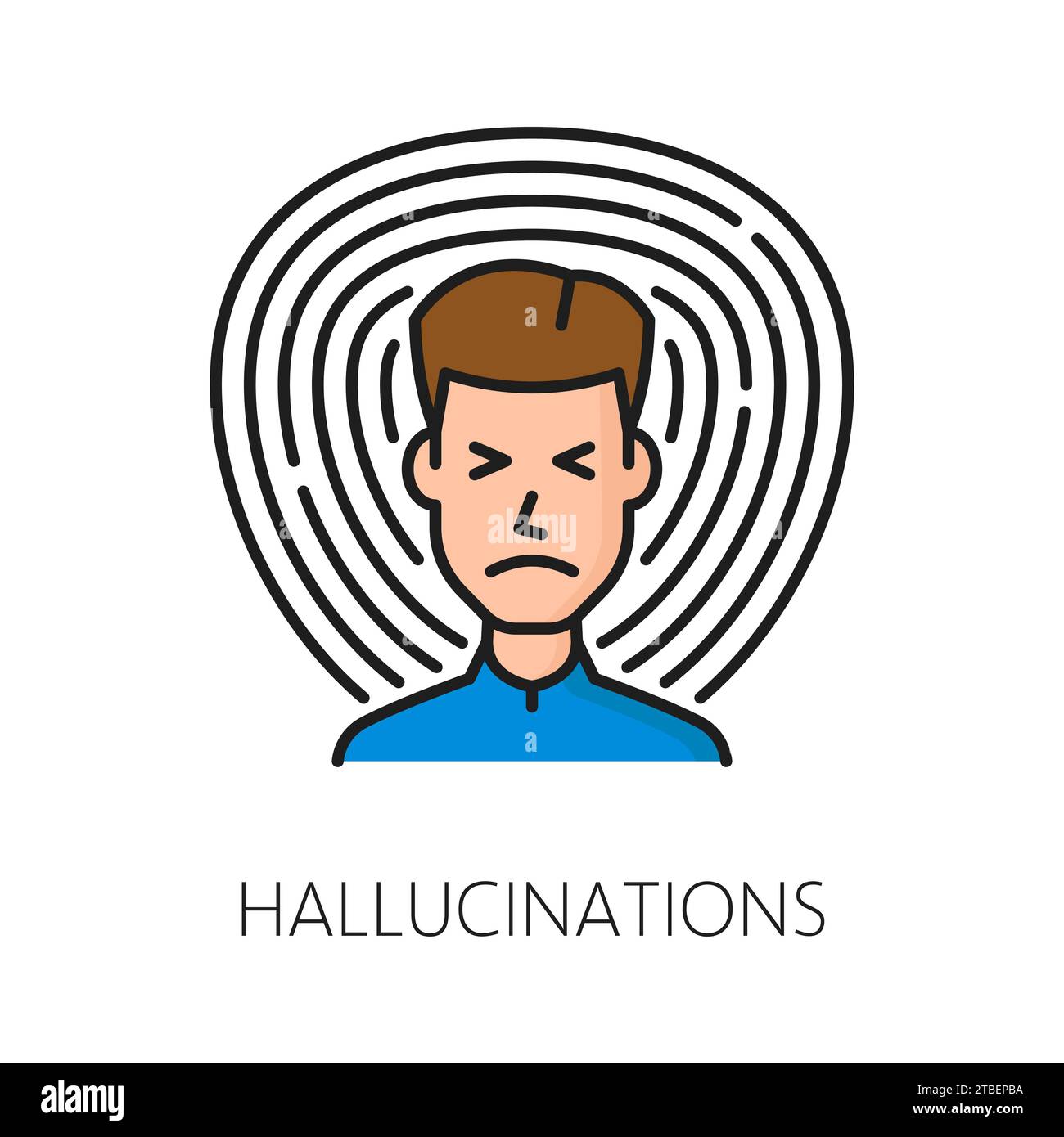 Hallucinations psychological disorder problem, mental health isolated ...