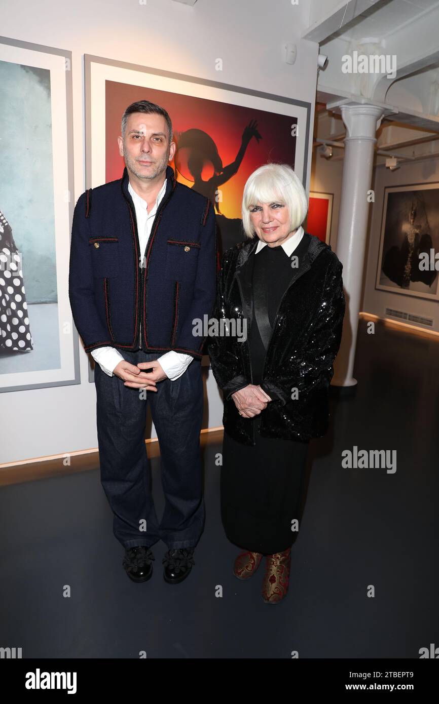 Ovidiu Buta and Doina Levintza attend 44 Women Exhibition in London ...