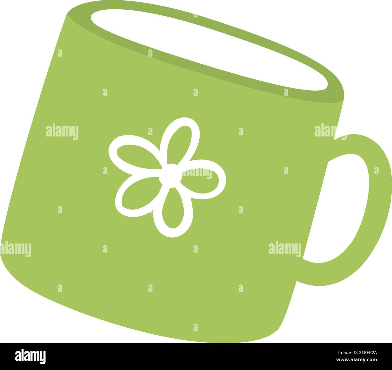 Isolated colored coffee cup sketch icon Vector Stock Vector Image & Art ...