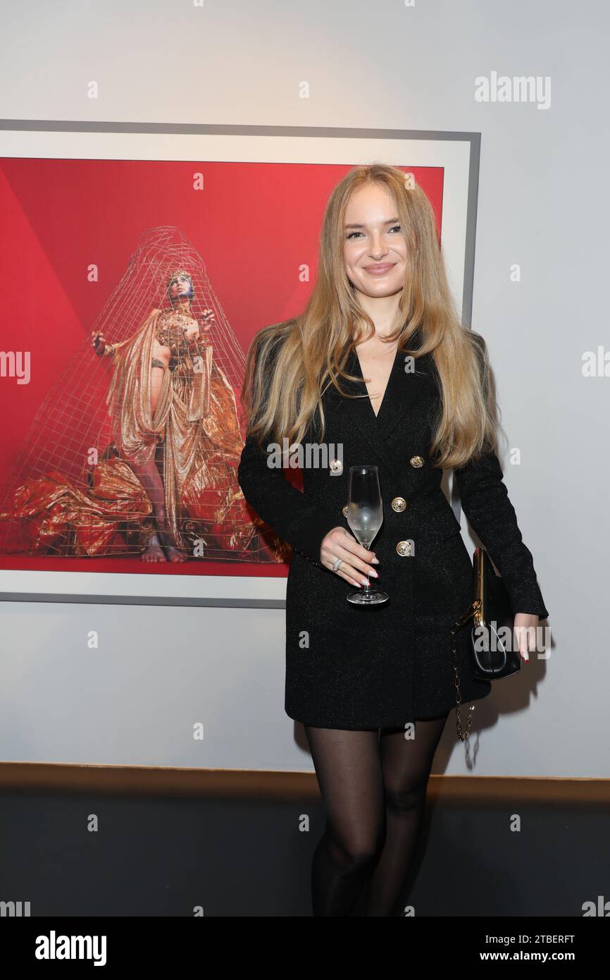 Guest attends 44 Women Exhibition in London. Ovidiu Buta, stylist to ...