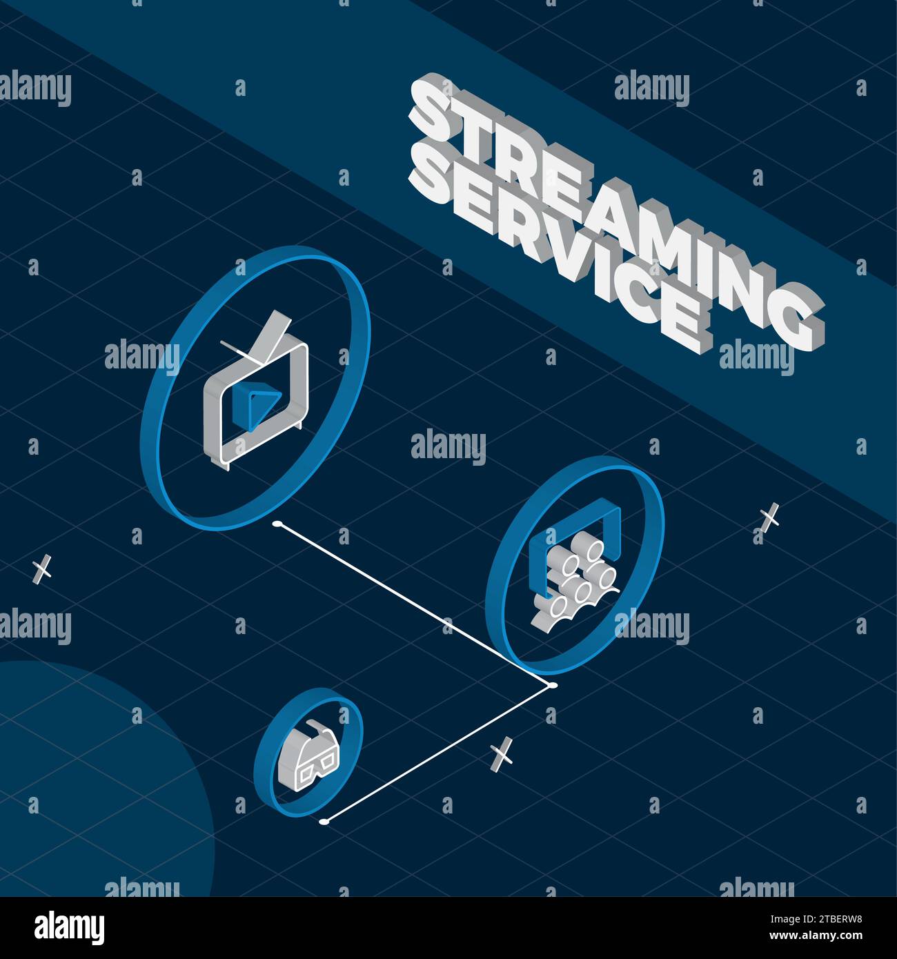 Streaming services Stock Vector Images - Alamy