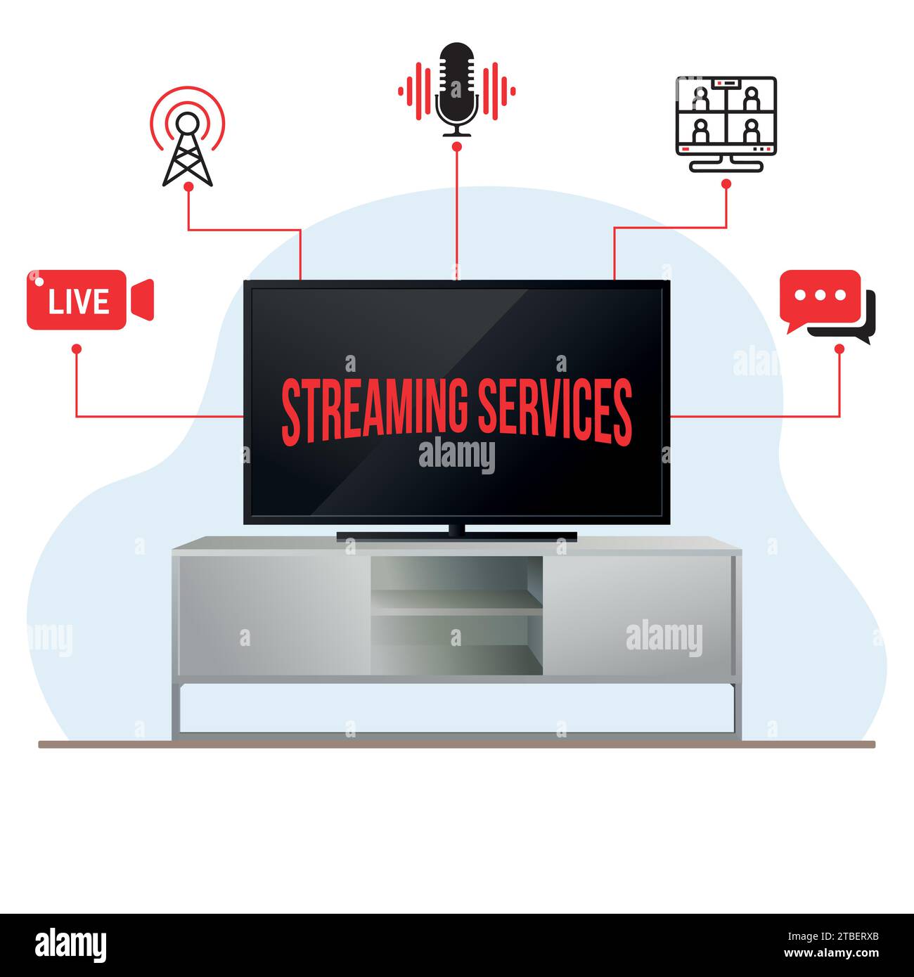 Streaming service show Cut Out Stock Images & Pictures - Alamy