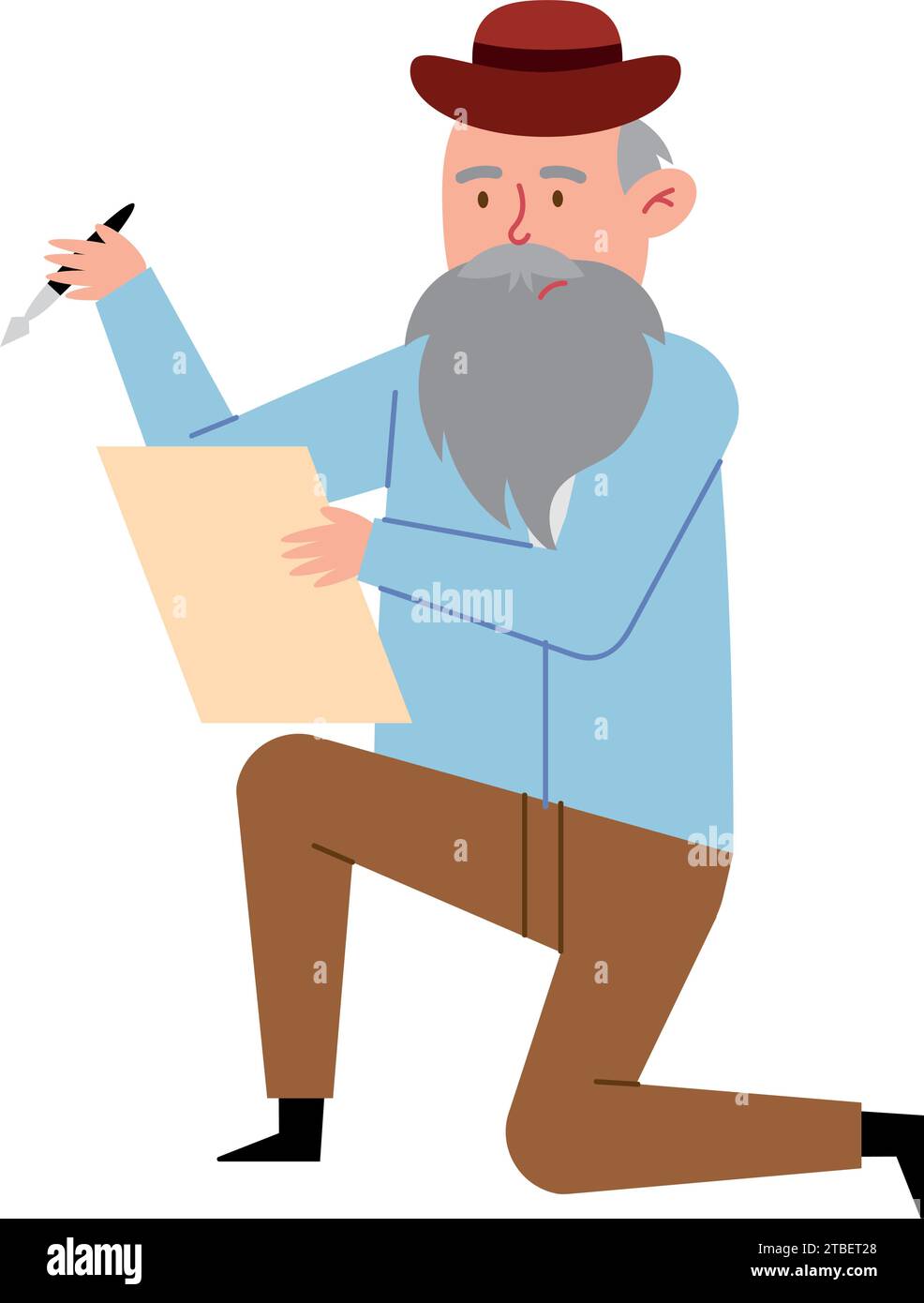 charles darwin design vector isolated Stock Vector Image & Art - Alamy