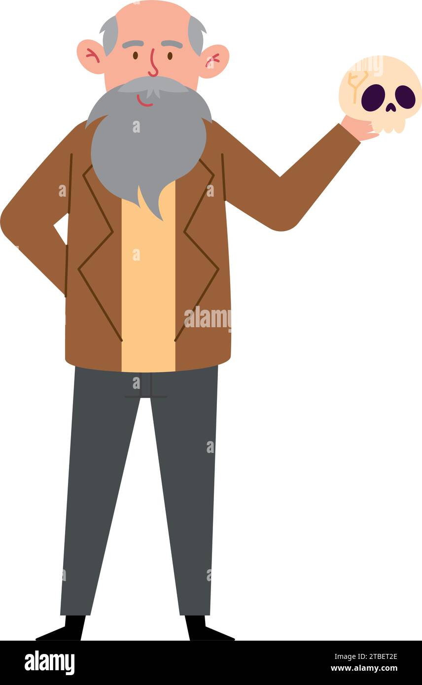 charles darwin illustration vector isolated Stock Vector Image & Art ...