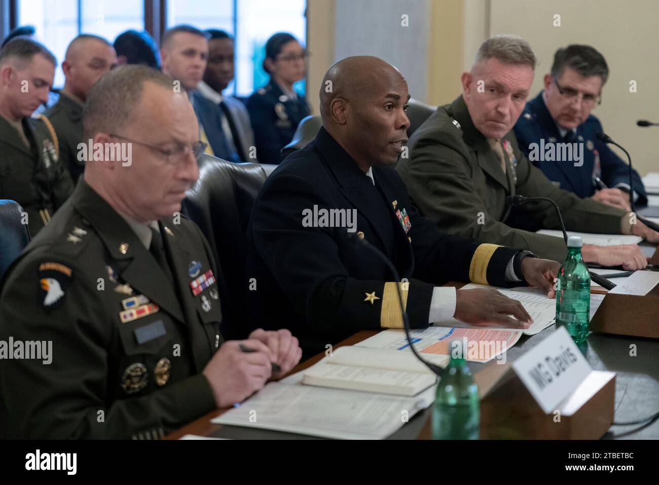 From left; Maj. Gen. Johnny K. Davis, USA, Commanding General, United ...