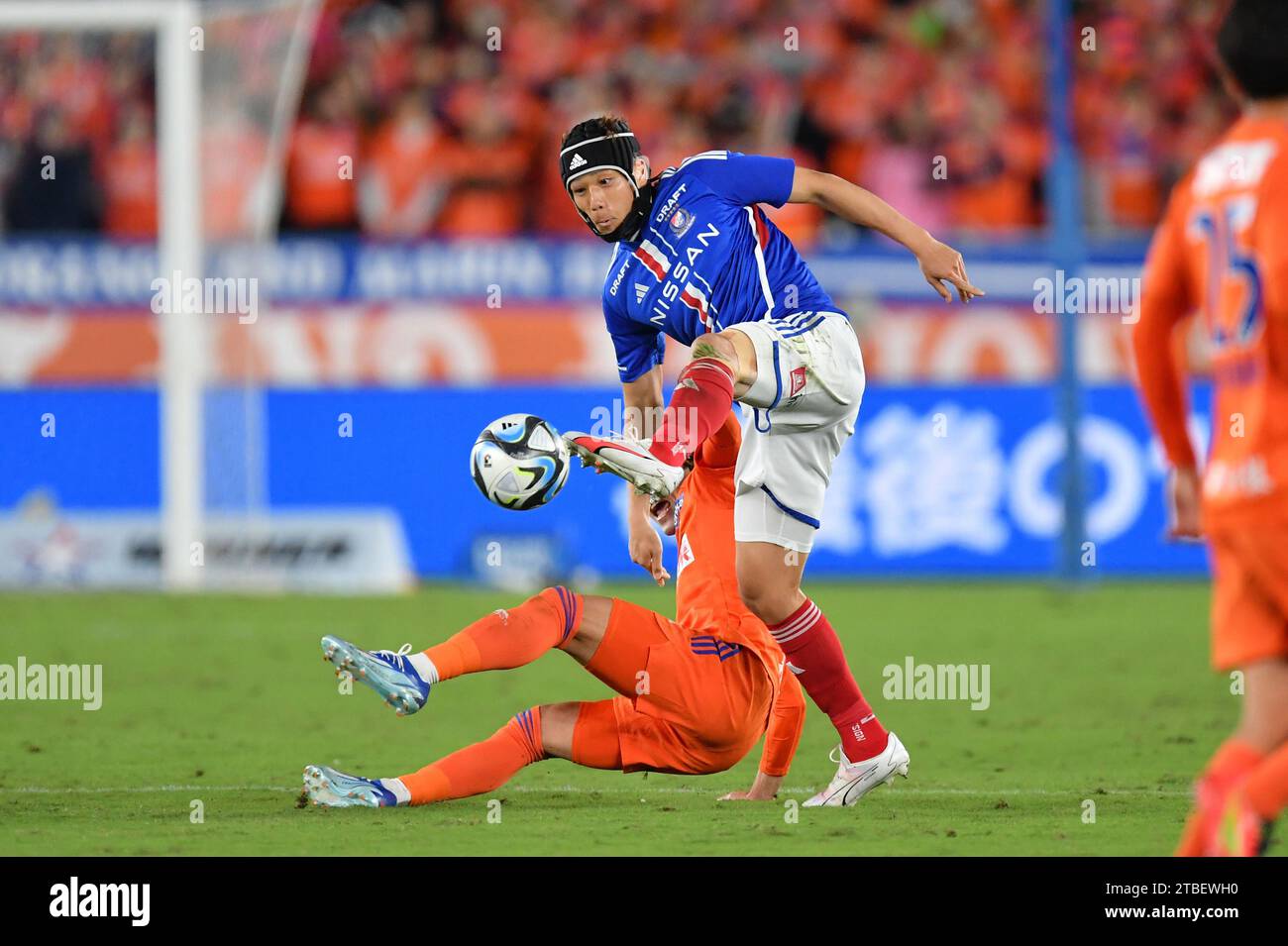 Kanagawa, Japan. 24th Nov, 2023. Yokohama FMarinos' Ryotaro Tsunoda during the 2023 J1 League ...