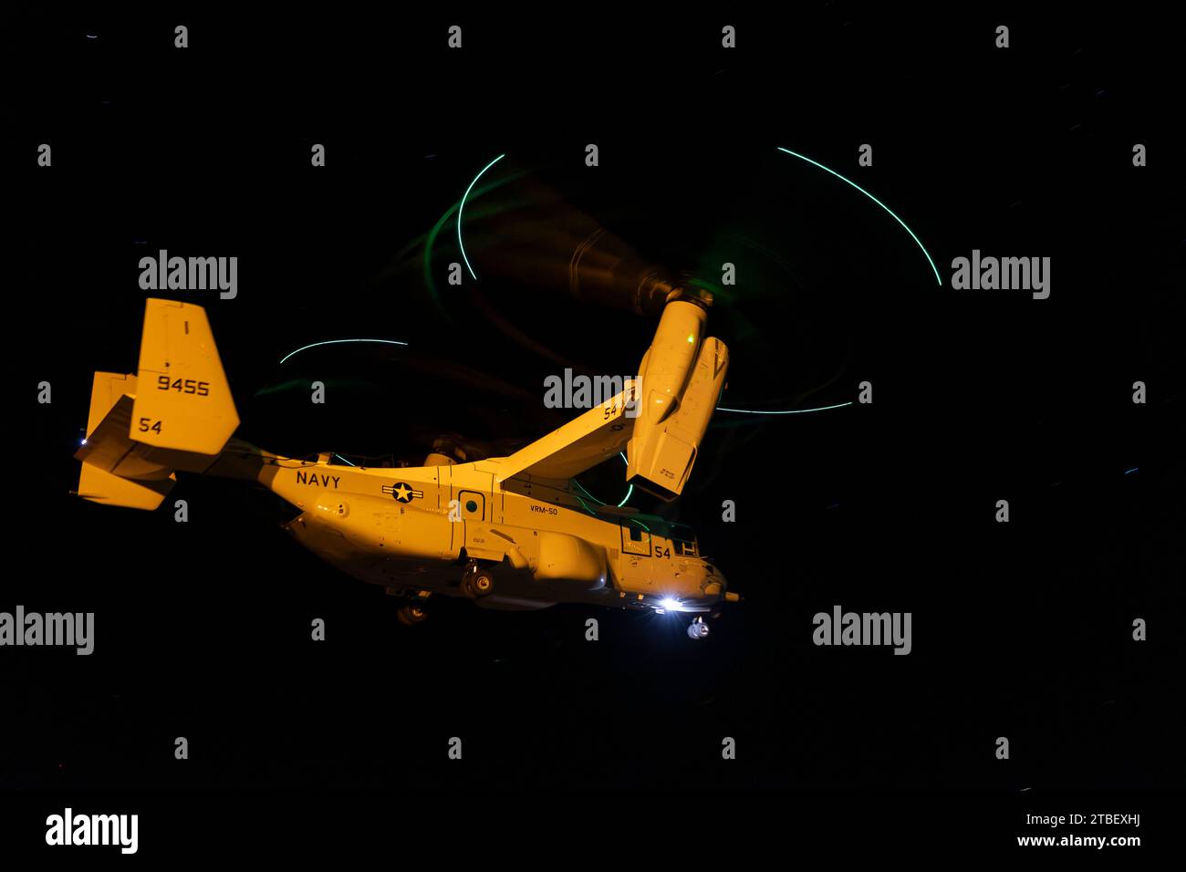 231204-N-LM220-3099 PACIFIC OCEAN (Dec. 4, 2023) A CMV-22B Osprey ...